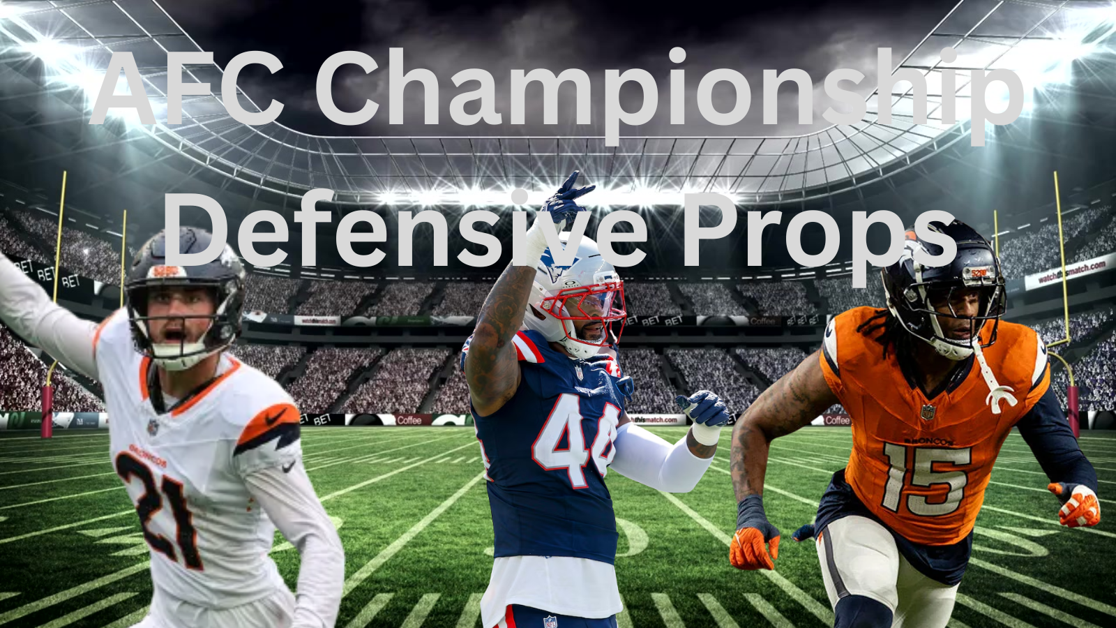 AFC Championship Defensive Props - IDP+